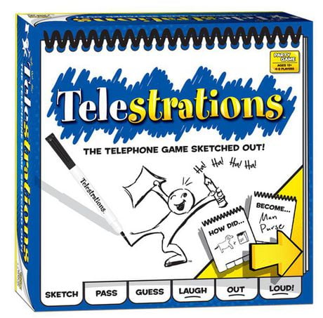 Click here for Usaopoly Telestrations 8 Player: The Original Mult... prices