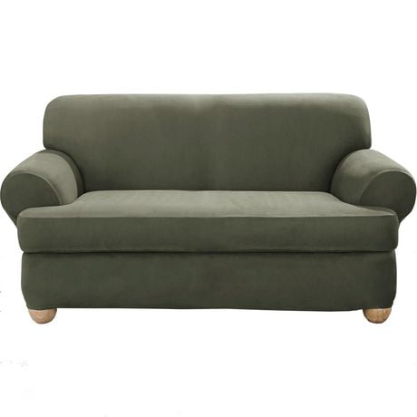 Click here for Surefit Sure Fit Stretch Suede Loveseat Slipcover... prices
