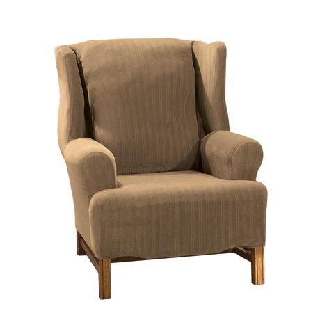 Click here for Surefit Sure Fit Stretch Pinstripe Wing Chair Slip... prices