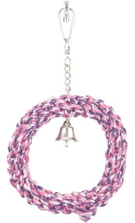 Click here for Penn-Plax Penn Plax Braided Rope Swing With Bell -... prices