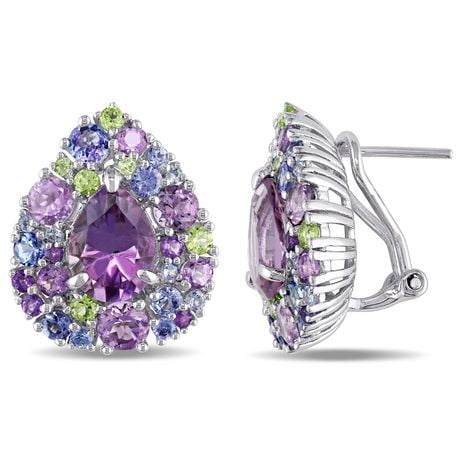 Click here for Tangelo 8-1/2 Carat T. G.W. Multi-Gemstone Sterlin... prices