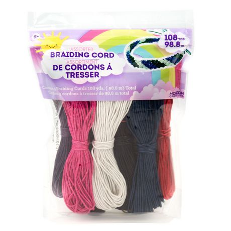 Assorted Braiding Cords, 9 Cords | Walmart Canada
