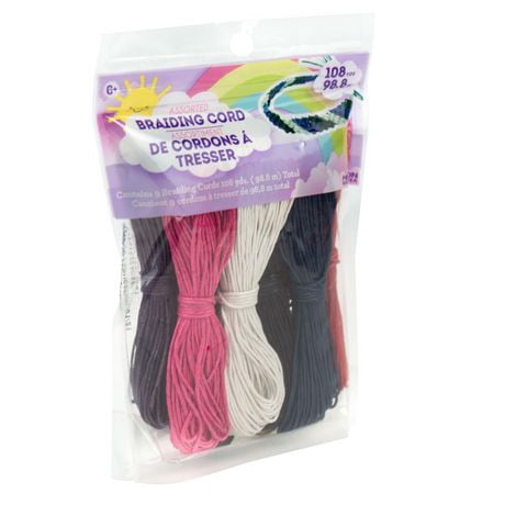 Assorted Braiding Cords, 9 Cords | Walmart Canada