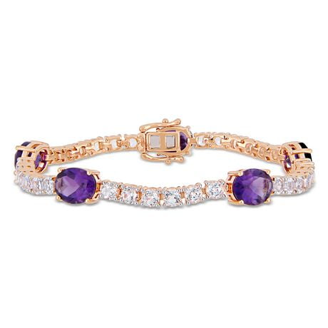 Click here for Tangelo 21 Carat T. G.W. Amethyst And White Topaz... prices