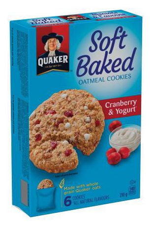 Quaker Soft Baked Cranberry & Yogurt Oatmeal Cookies | Walmart Canada