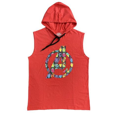 Click here for Mens Avengers Tank Top Red Xl prices