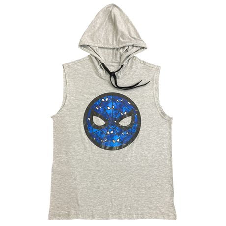 Click here for Spider-Man Mens Spider Man Tank Top Grey L prices
