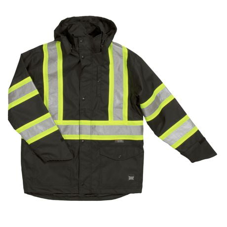 Click here for Tough Duck Safety Rain Jacket Black 5Xl prices