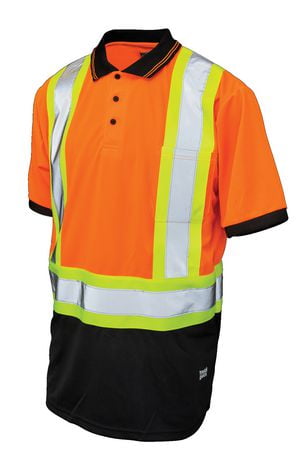Click here for Tough Duck Short Sleeve Safety Polo Shirt Flor Xxl prices