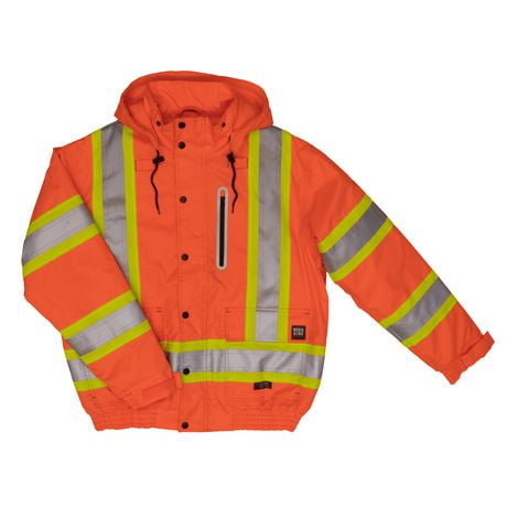 Click here for Tough Duck Safety Bomber Fluorescent Orange S prices