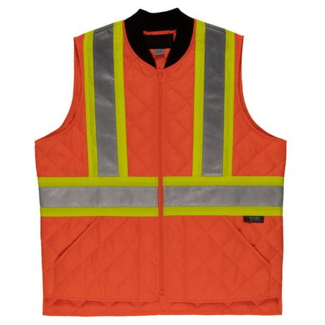Click here for Tough Duck Quilted Safety Vest Flor Xxl prices