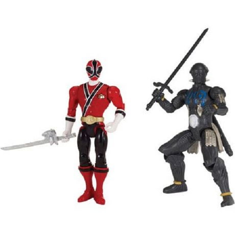 Power Rangers~Mega Collection ~ Samurai Ranger Fire & Villain Ninja ...