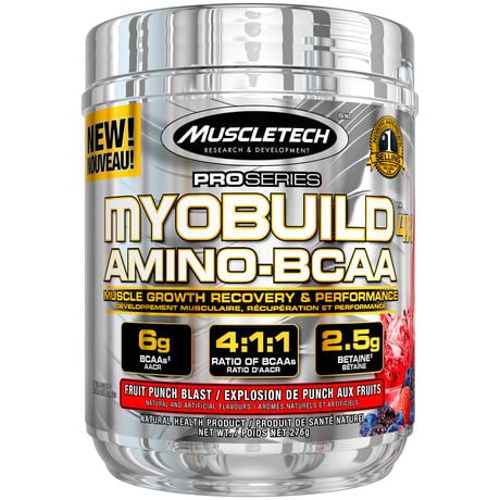 MuscleTech PRO Series Myobuild Bcaa Powder | Walmart Canada