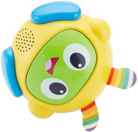 Fisher-Price Bright Beats Spin & Crawl Tumble Ball BeatBo - English ...