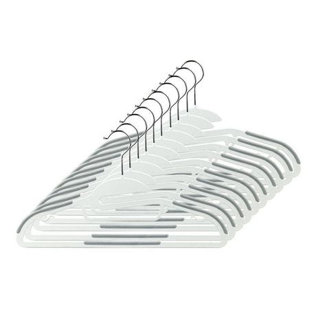 Click here for Home Basics Plastic Non-Slip Hanger  Pack Of 10)... prices