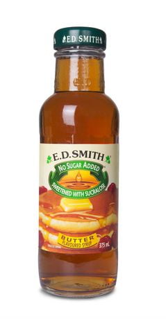 E.D. Smith No Sugar Added Butter Flavoured Syrup | Walmart.ca