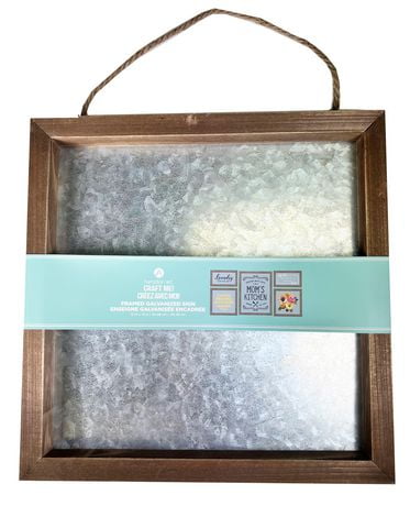 Click here for Hampton Art Rustic Frame Galvanized 12X12 prices
