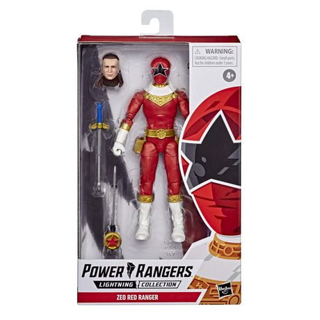 Power Rangers Lightning Collection Zeo Red Ranger 6-Inch Premium ...