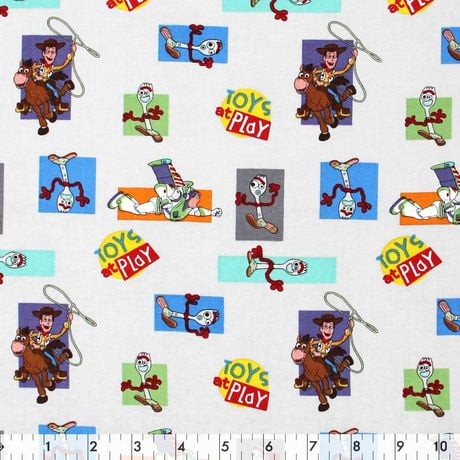 Click here for Fabric Creations Grey With Toy Story And Forky Cot... prices