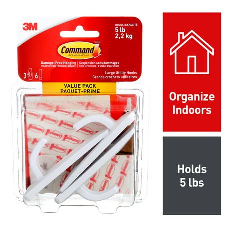 Click here for Command Utility Hook 17001C-Vp  Medium  Value Pack... prices