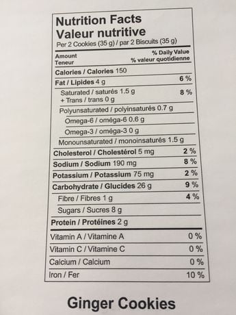 Purity Ginger Cookies | Walmart Canada