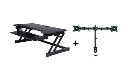 Click here for Rocelco 37.5 Deluxe Height Adjustable Standing Des... prices