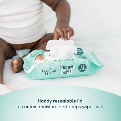 Rascal + Friends Sensitive Baby Wipes | Walmart Canada