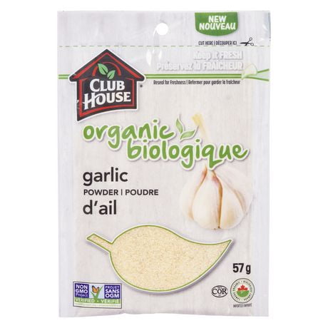 Club House Organic Garlic Powder | Walmart Canada