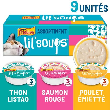 Friskies Lil’ Soups Cat Food Complement, Variety Pack | Walmart Canada