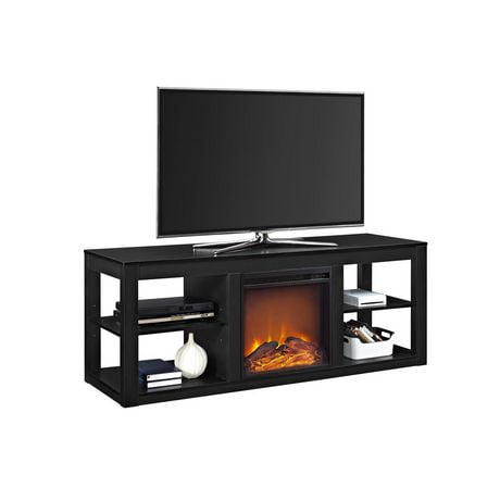 Click here for Dorel Parsons Tv Console Electric Fireplace Black... prices