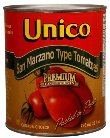 Unico Premium Collection San Marzano Type Plum Tomatoes - Walmart.ca