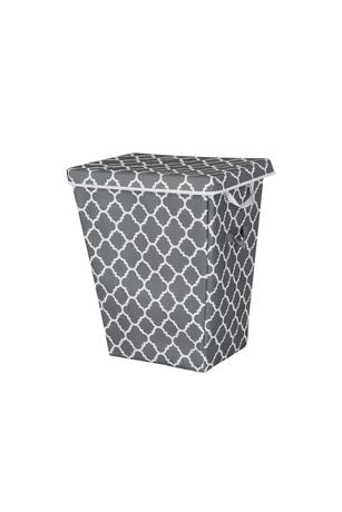 Click here for Mainstays Laundry HamperWith Lid-Grey Grey Regular prices