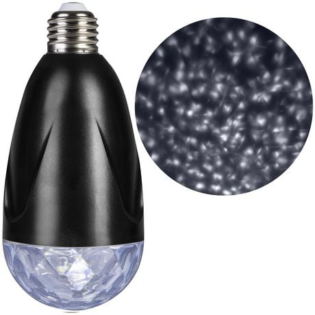 Lightshow Projection Light Bulb-Kaleidoscope (White), Lightshow ...