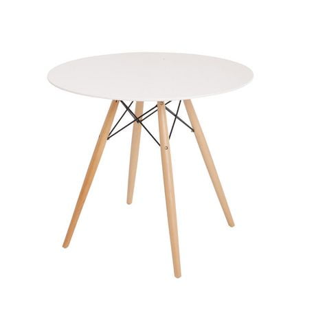 Click here for Plata D Cor Import Inc Eiffel Dining Table 36 Whit... prices