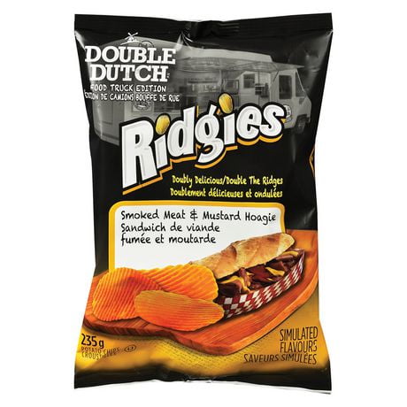 Old Dutch Ridges Smoked Meat & Mustard Hoagie Potato Chips | Walmart Canada