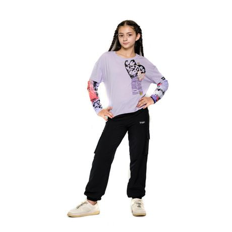 Justice Girls Beauty Parachute Jogger Pants | Walmart Canada