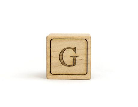 Click here for Whittle Wood - Newborn  Baby  Infant - Letter Bloc... prices
