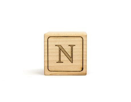 Click here for Whittle Wood - Newborn  Baby  Infant - Letter Bloc... prices
