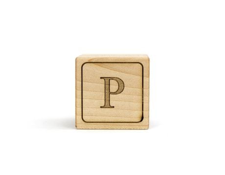 Click here for Whittle Wood - Newborn  Baby  Infant - Letter Bloc... prices