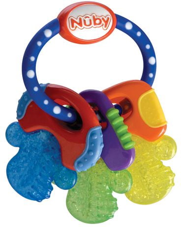 Nuby ice gel teether keys store