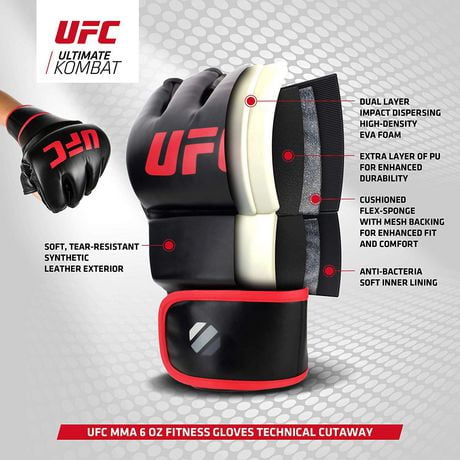 UFC 6oz Fitness Gloves | Walmart Canada
