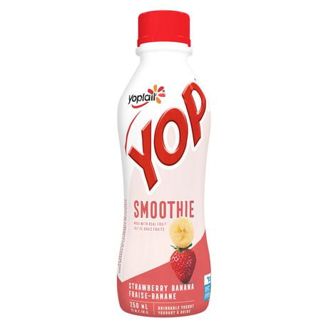 Yop by Yoplait Strawberry Banana Smoothie Drinkable Yogurt | Walmart Canada