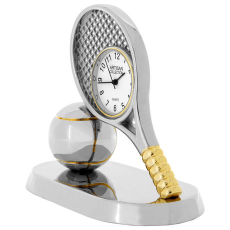 Tennis Racquet and Ball Collectible Desktop Mini Clock (C1990TT ...