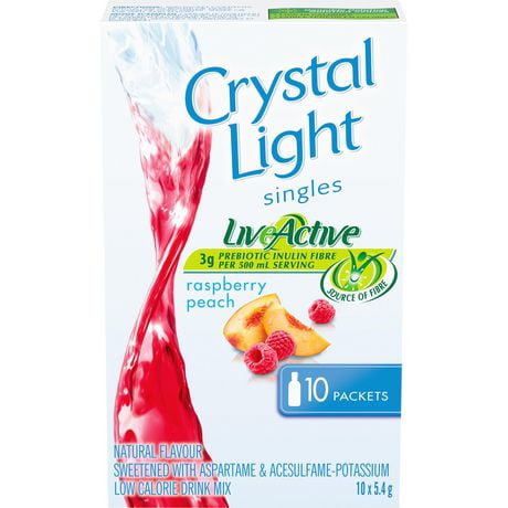 Crystal Light Singles, Raspberry Peach, 54 - Walmart.ca