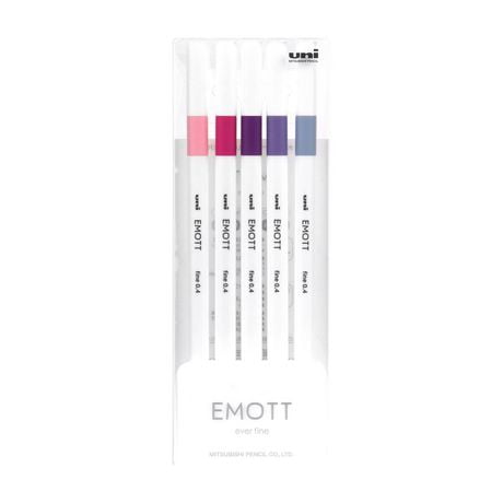 Click here for Uni-Ball Emott Baby Pink  Pure Pink  Mauve  Lilac... prices