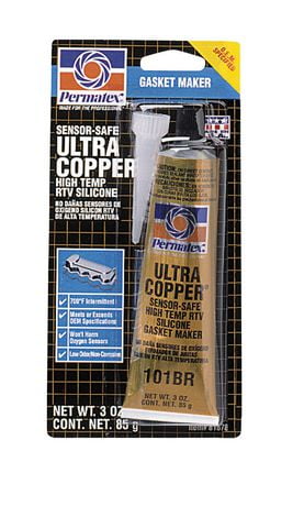 Permatex Ultra Copper RTV High Temperature Gasket Maker | Walmart Canada