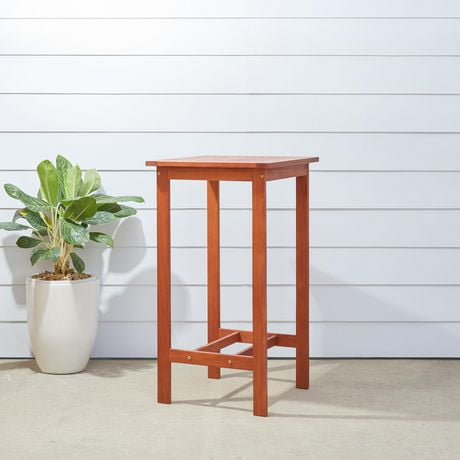 Click here for Vifah Malibu Outdoor Patio Wood Bar Table Brown 24... prices