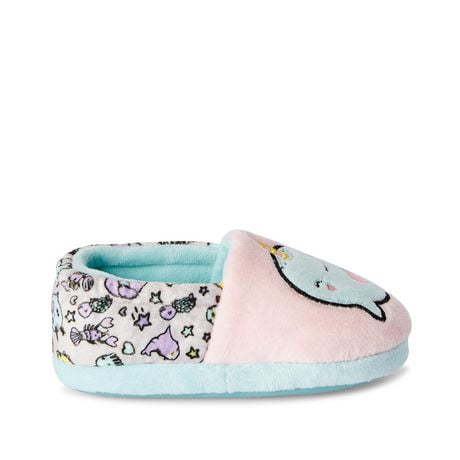 George Toddler Girls' Narwal Slippers | Walmart Canada