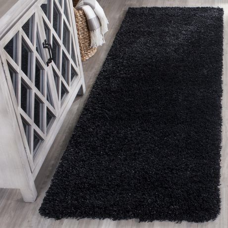 Click here for Safavieh California Solid Plush Shag Area Rug Blac... prices