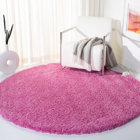 Click here for Safavieh California Solid Plush Shag Area Rug Pink... prices